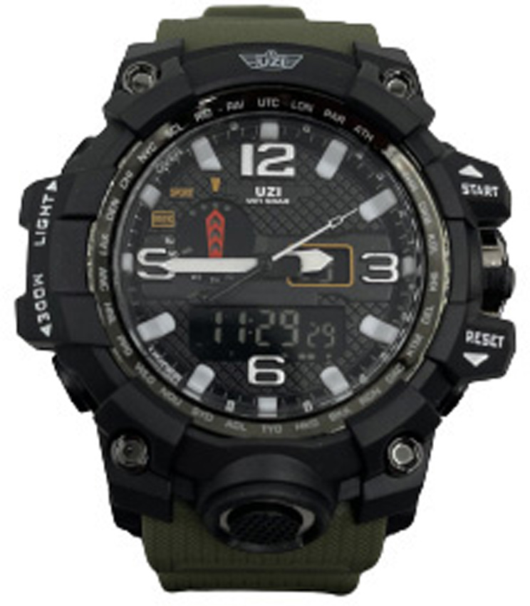 Uzi Shock Watch OD for Sale $21.20