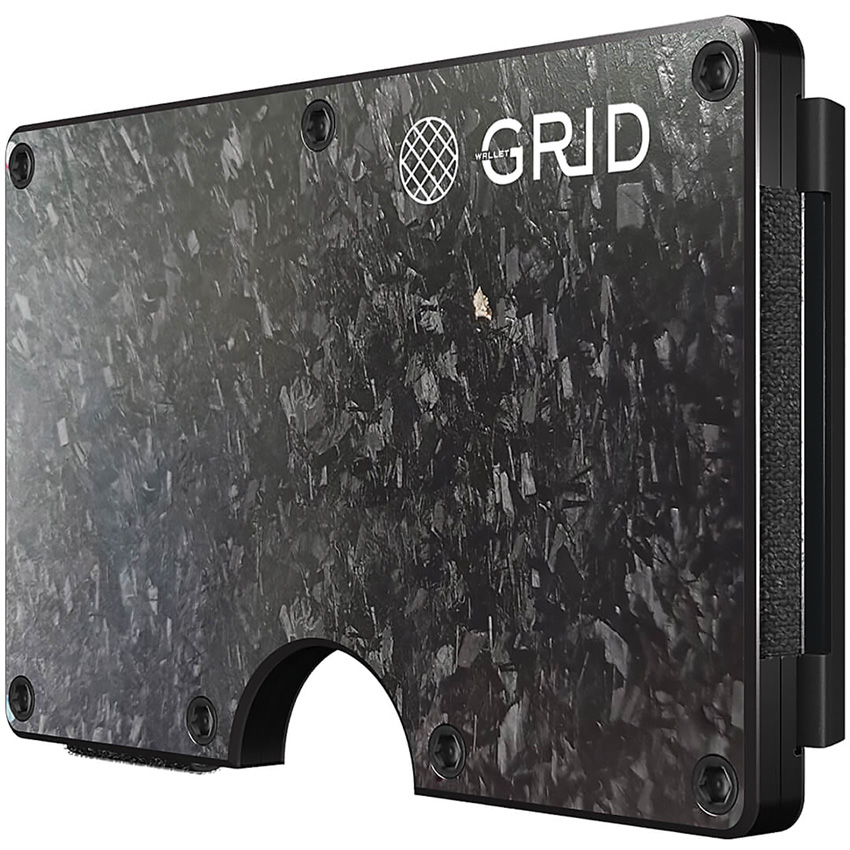 GRID Wallet Forged Carbon Fiber Wallet for Sale $80.00