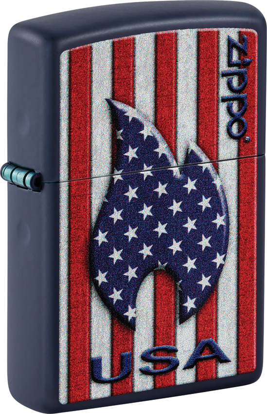 Zippo Patriotic Flame Lighter for Sale $25.46