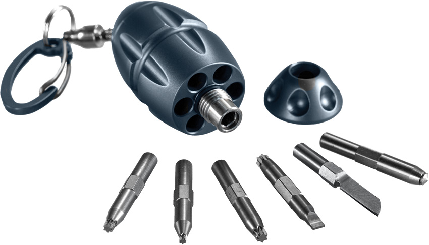 LionSTEEL EGGIE Keychain Tool Blue for Sale $75.51