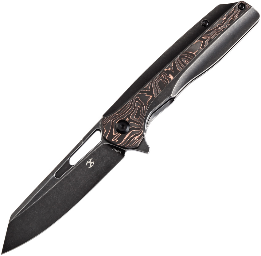 Kansept Knives Shard Framelock Copp CF for Sale $159.89