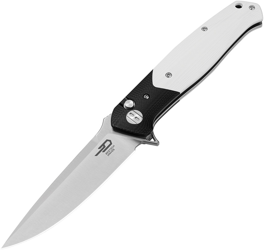Bestech Knives Swordfish Button Lock White for Sale $68.00