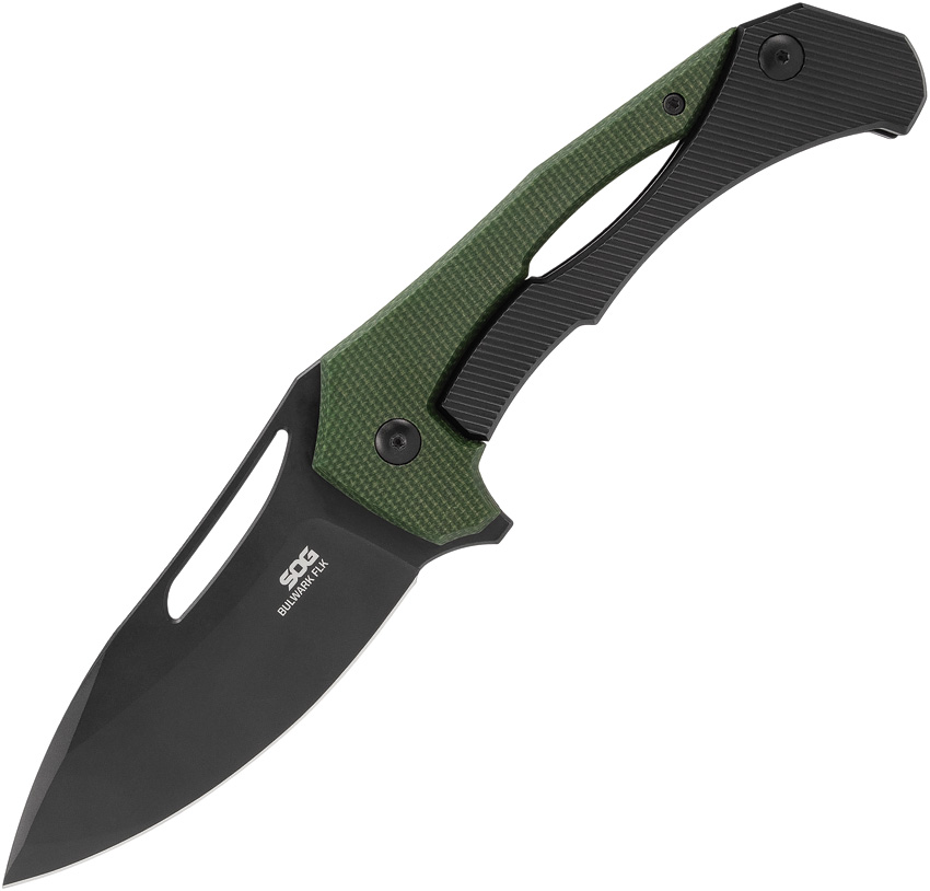 SOG Bulwark Framelock OD Mic for Sale $124.99