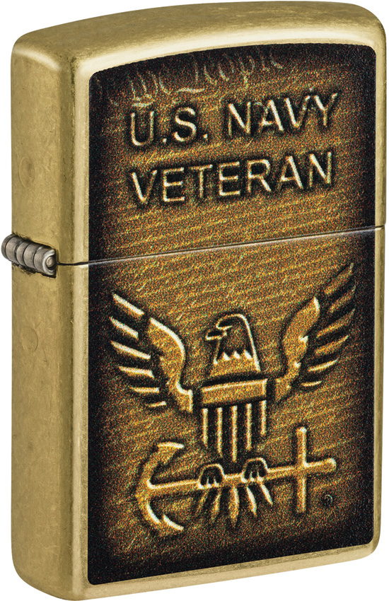 Zippo Navy Veteran Lighter for Sale $24.60