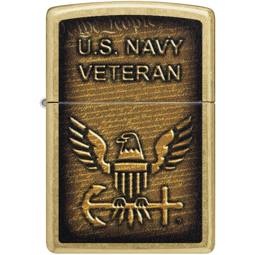Zippo Navy Veteran Lighter for Sale $24.60